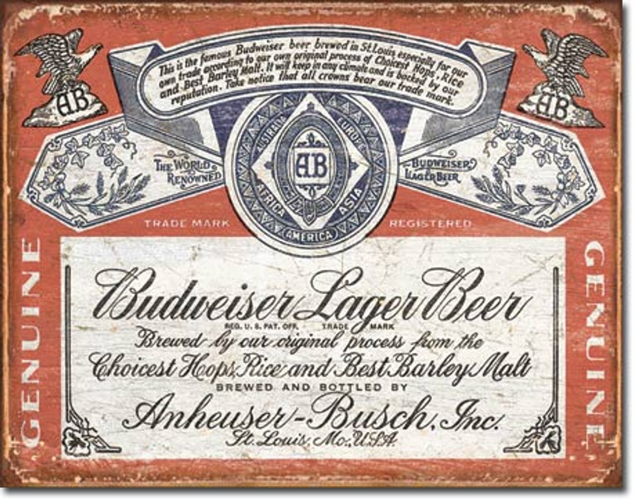 budweiser font