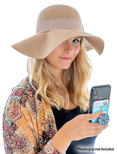 Socket Lock-It Adhesive Back Credit Card & Phone Grip Holder Cell Phone ...