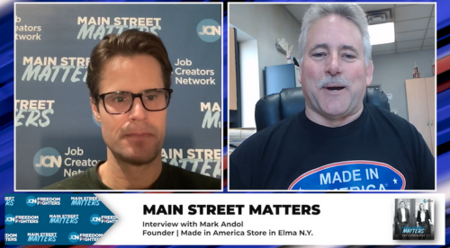 Mark Andol on Main Street Matters - Made In America Store