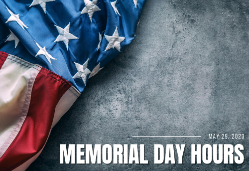 Memorial Day Hours 2023 - Made In America Store