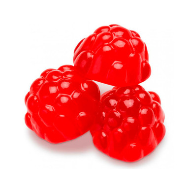 Gummi Red Ripe Raspberries, 12 oz.