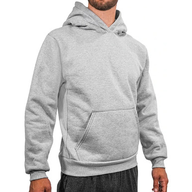 WSI Heavy Weight Fleece Hoodie, Grey