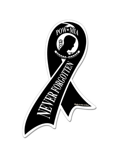 POW/MIA Awareness Ribbon Magnet