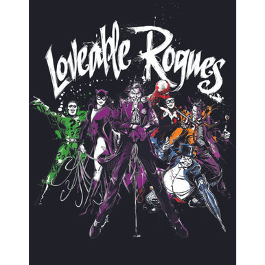 Loveable Rogue Tin Sign (12.5"x16")