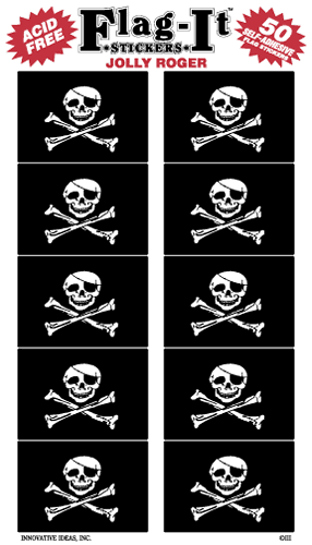 U.S. Jolly Roger Stickers
