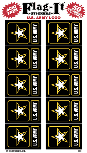 U.S. Army Military Logo Stickers