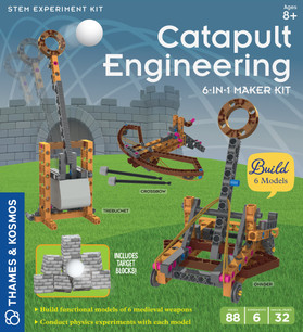 Catapult Engineering: 6-in-1 Maker Kit