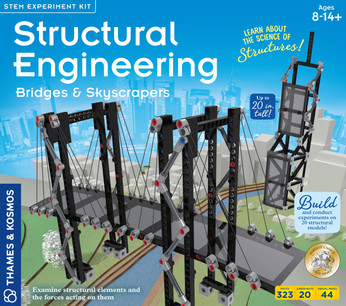 Structural Engineering: Bridges & Skyscrapers STEM Kit