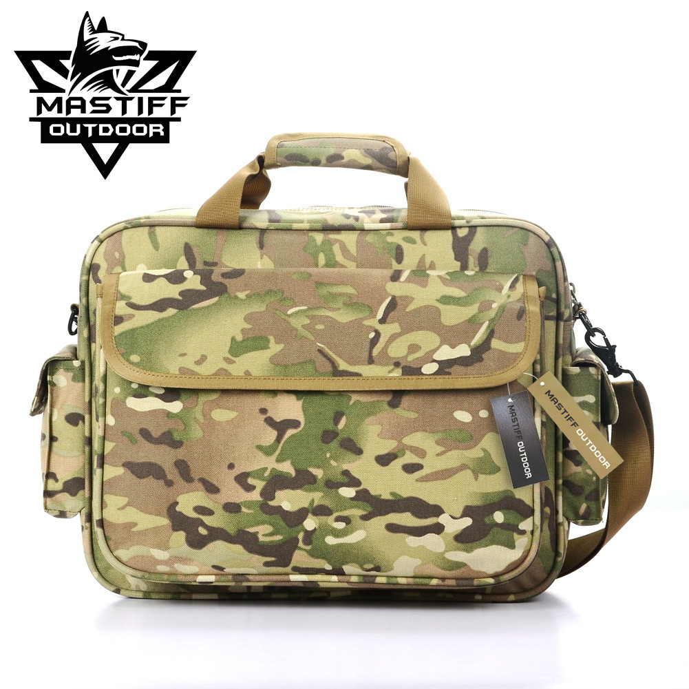 Mastiff Outdoor Tactical Briefcase Military Travel Gear Shoulder Laptop Bag