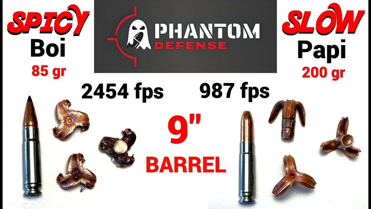 The BEST 300BLK Ammo for Hunting and Defense? - Phantom Defense