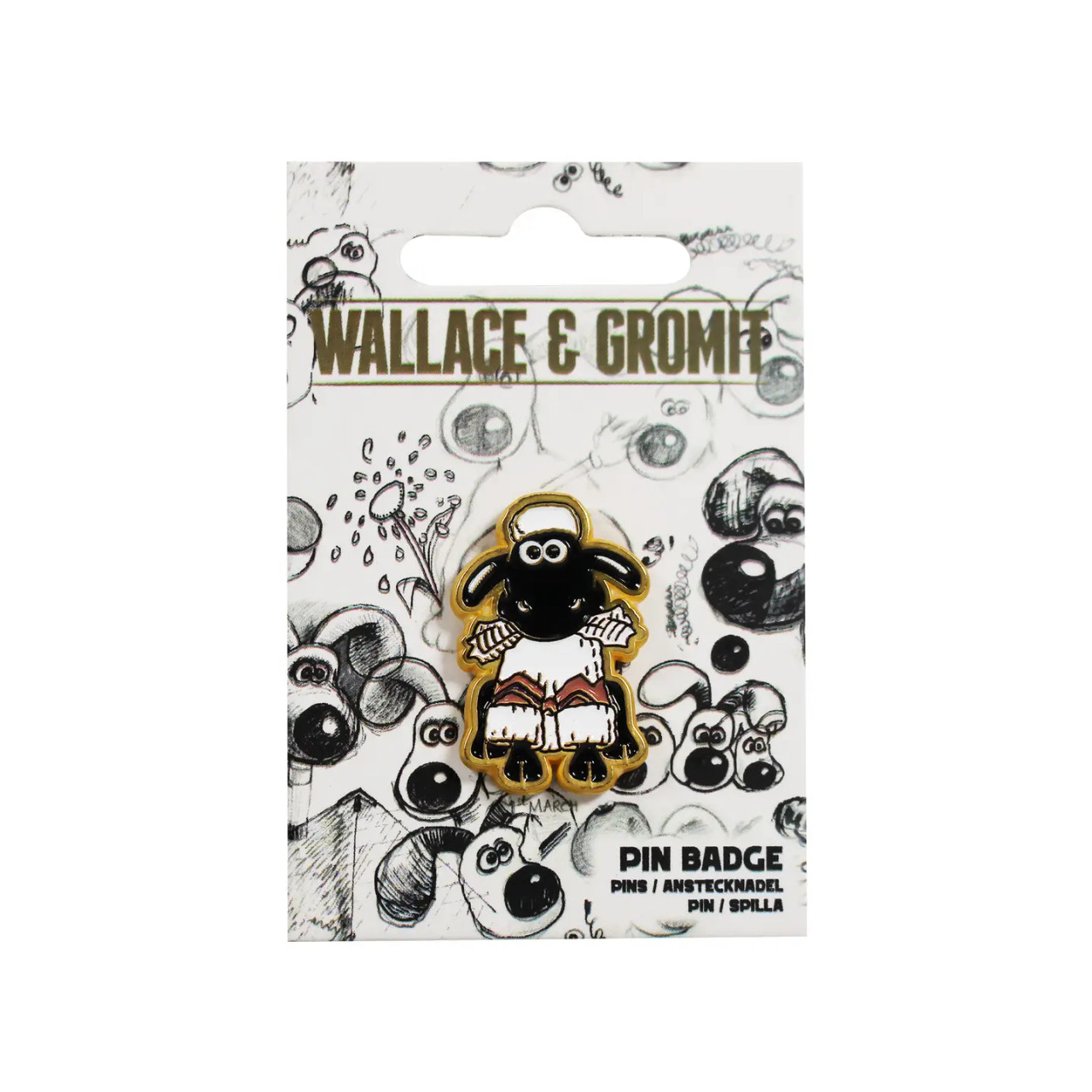 Shaun The Sheep Pin