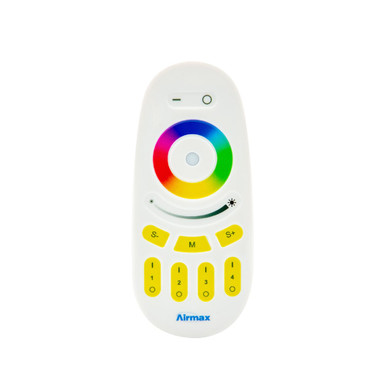 Replacement Airmax RGBW Color-Changing- LED Light Remote