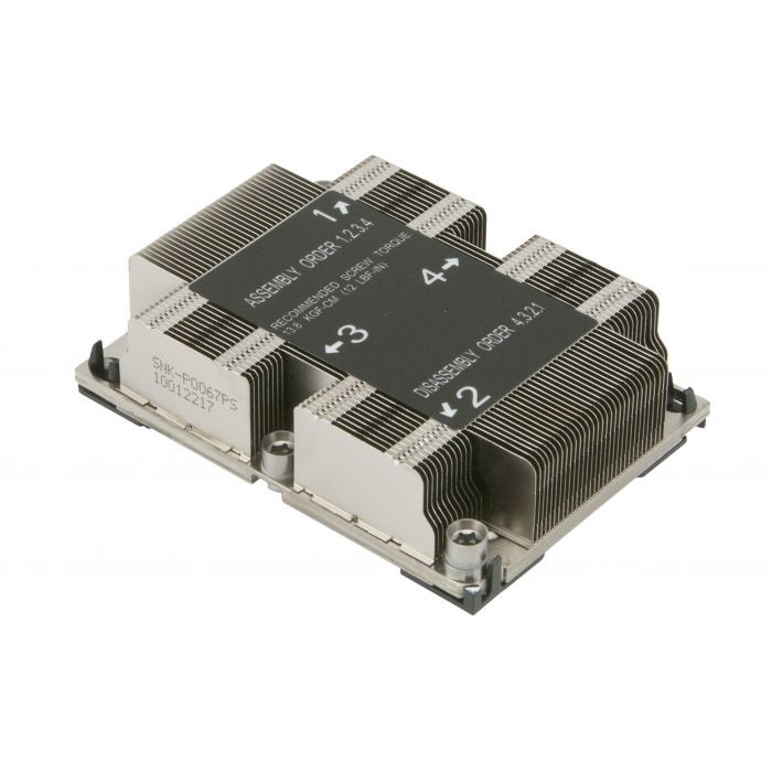Supermicro certified 1U Passive CPU Heat Sink Socket LGA3647 - Maxcom BV