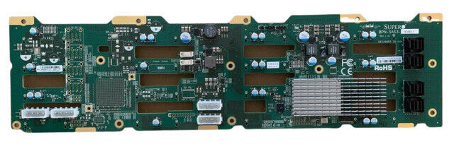 Super Micro SAS3 12Gb/s Single Expander backplane w. 16 sas - Maxcom BV
