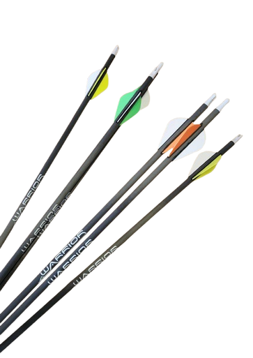 Gold Tip Warrior Arrows Factory Fletched 6 Pack