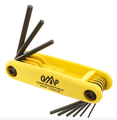 OMP Archer's Allen Key Set Standard (.050 - 3/16")