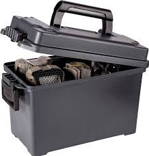 PLANO BLACK .50 CAL FIELD BOX (PLA1712P) - Shooting Outdoor PR