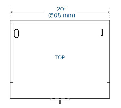MAGMA TABLE 20" X 16" ECONO (T10-310B) - Shooting Outdoor PR