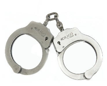 DRAGON FIRE HANDCUFFS PCBLK (DFHC1803) - Shooting Outdoor PR