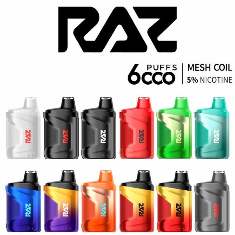 Buy RAZ Disposable Rechargeable Vapes and Flavors - PerfectVape