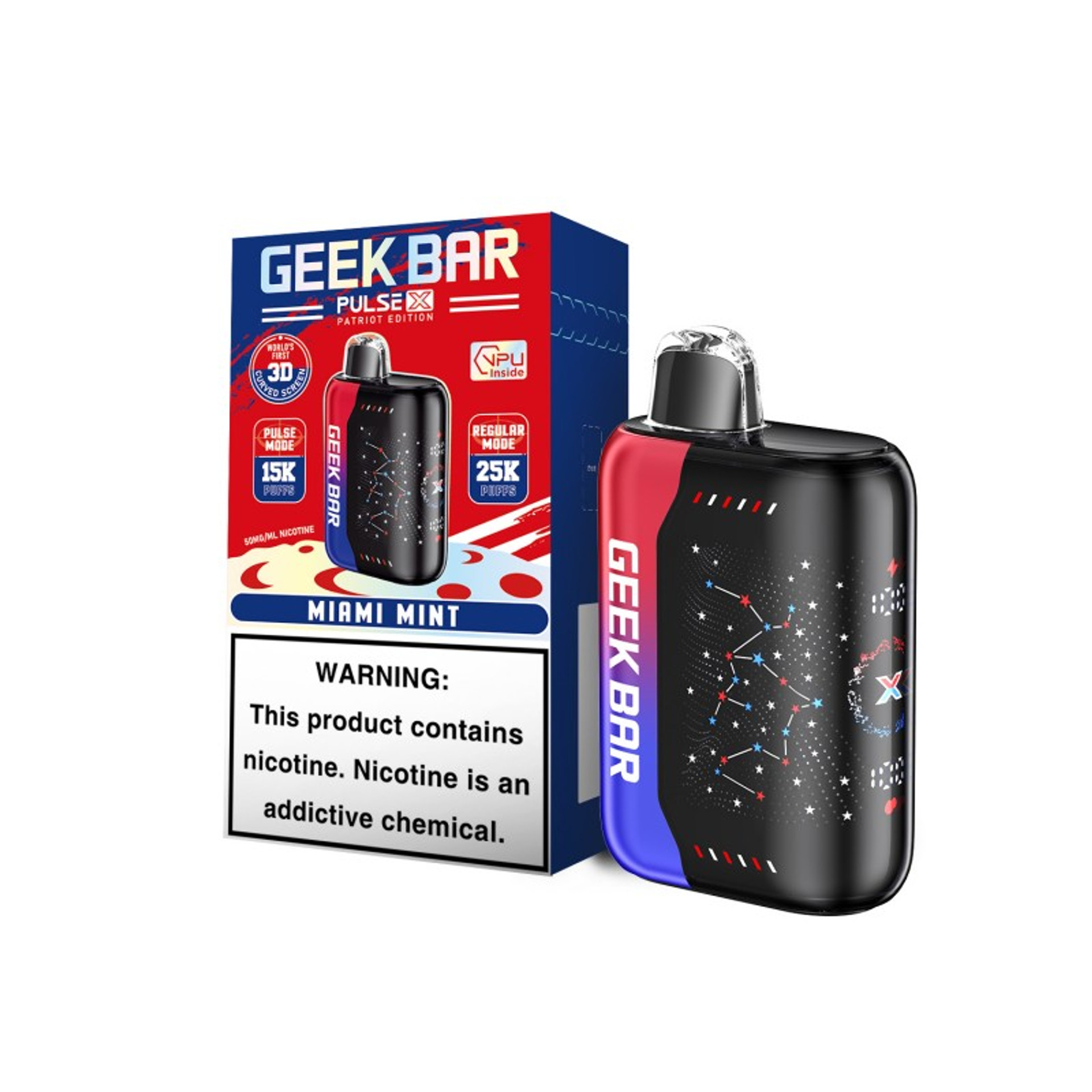 Geek Bar Pulse X Platinum Edition 25k 1699 18ml Perfectvape