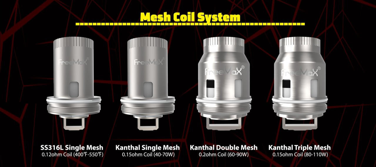 GeekVape Supermesh / IM coils ( Shield/ Aero/ Aero Mesh tank and ...