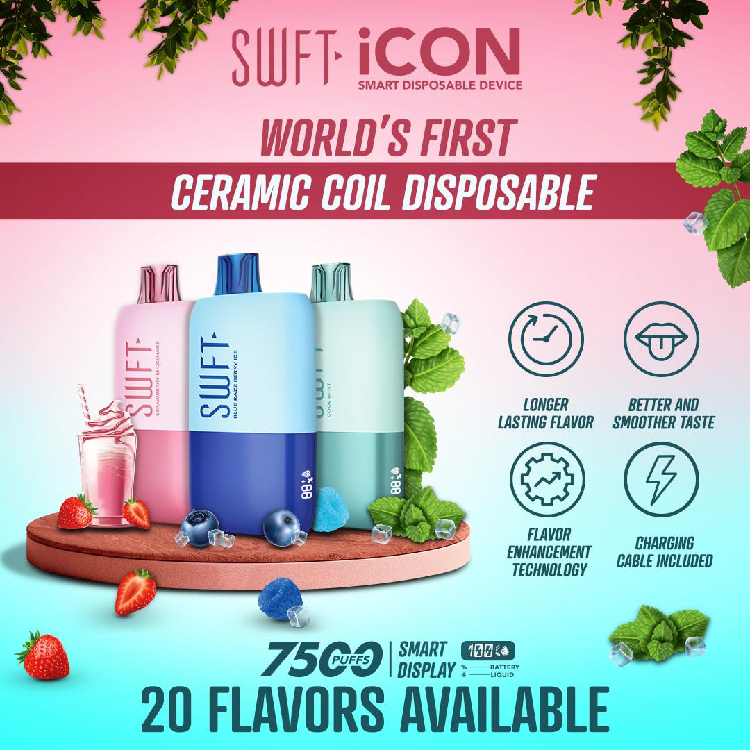 SWFT iCON 7500 - $11.90 | PerfectVape