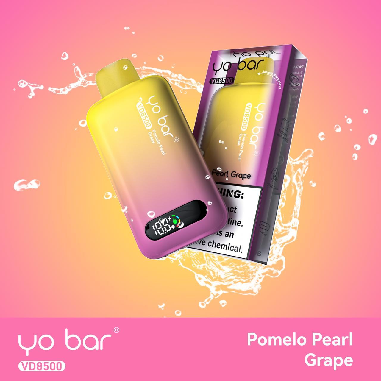 YO BAR VD8500 - $13.50