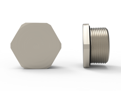 HEX SOCKET STOPPING PLUG TYPE A BRASS M16 (Case Qty 135)