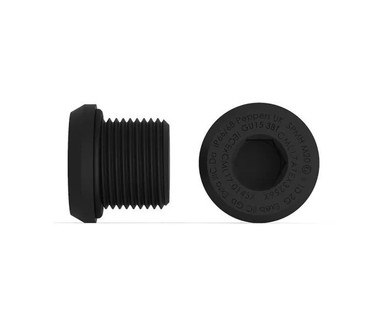 Ex ATEX Hazardous Environment DOME NYLON STOPPING PLUG 1" NPT (Case Qty 50)