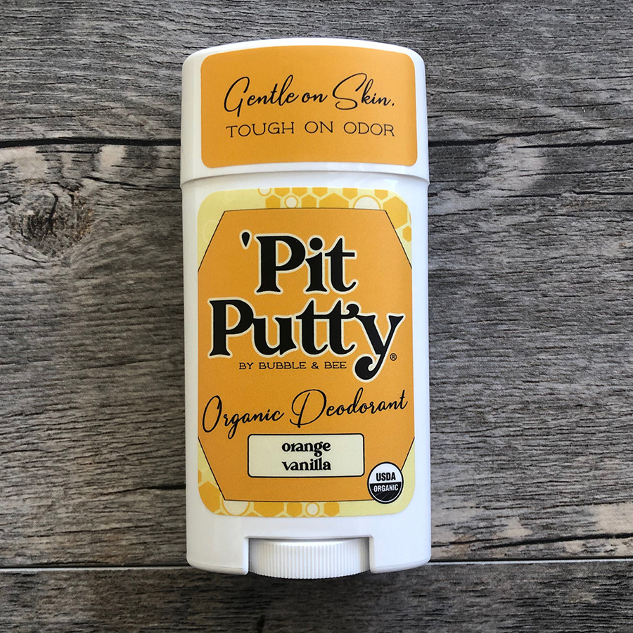 Organic Deodorant USDA Certified Pit Putty | Bubble & Bee