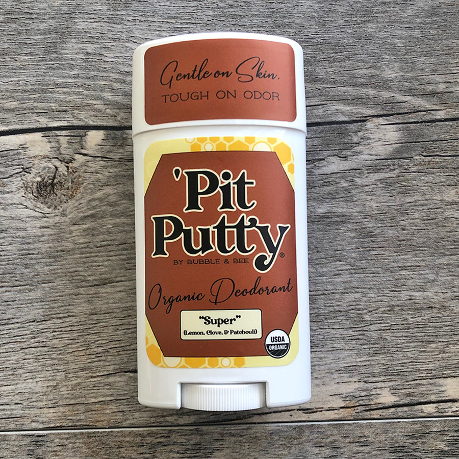 Organic Deodorant USDA Certified Pit Putty | Bubble & Bee