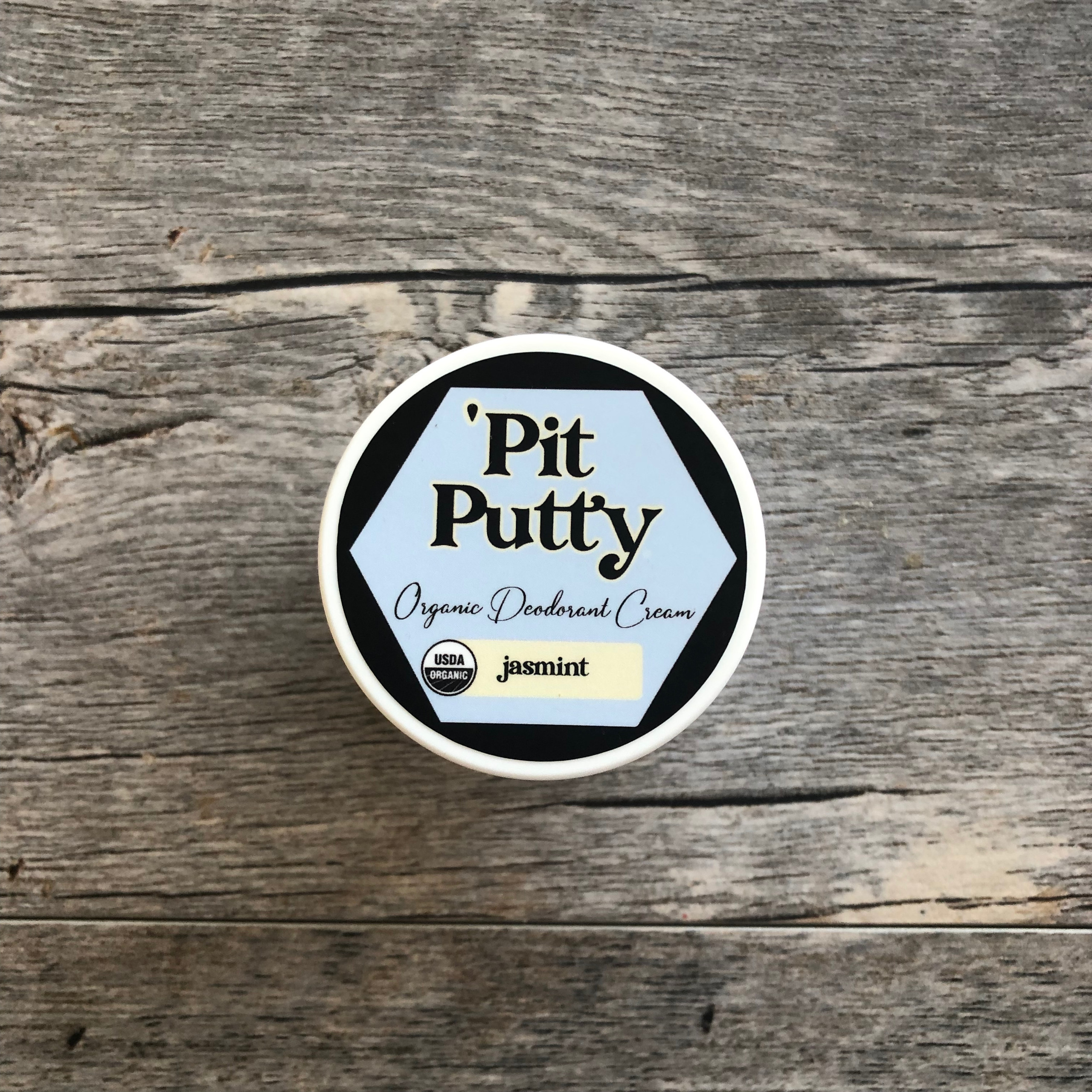 Organic Deodorant Jasmint Pit Putty | Bubble & Bee Organic