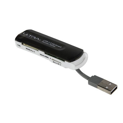 Ultra - All-In-One Multi Card Reader/Writer - Slim, USB 2.0, PC & MAC ...