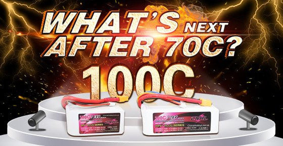 CNHL 1300mAh 100C 4S G+ Plus LiPo Battery - Wires Computing