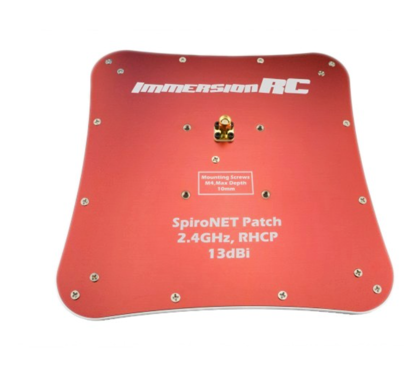 ImmersionRC 2.4GHz SpiroNET RHCP Patch Antenna - Wires Computing