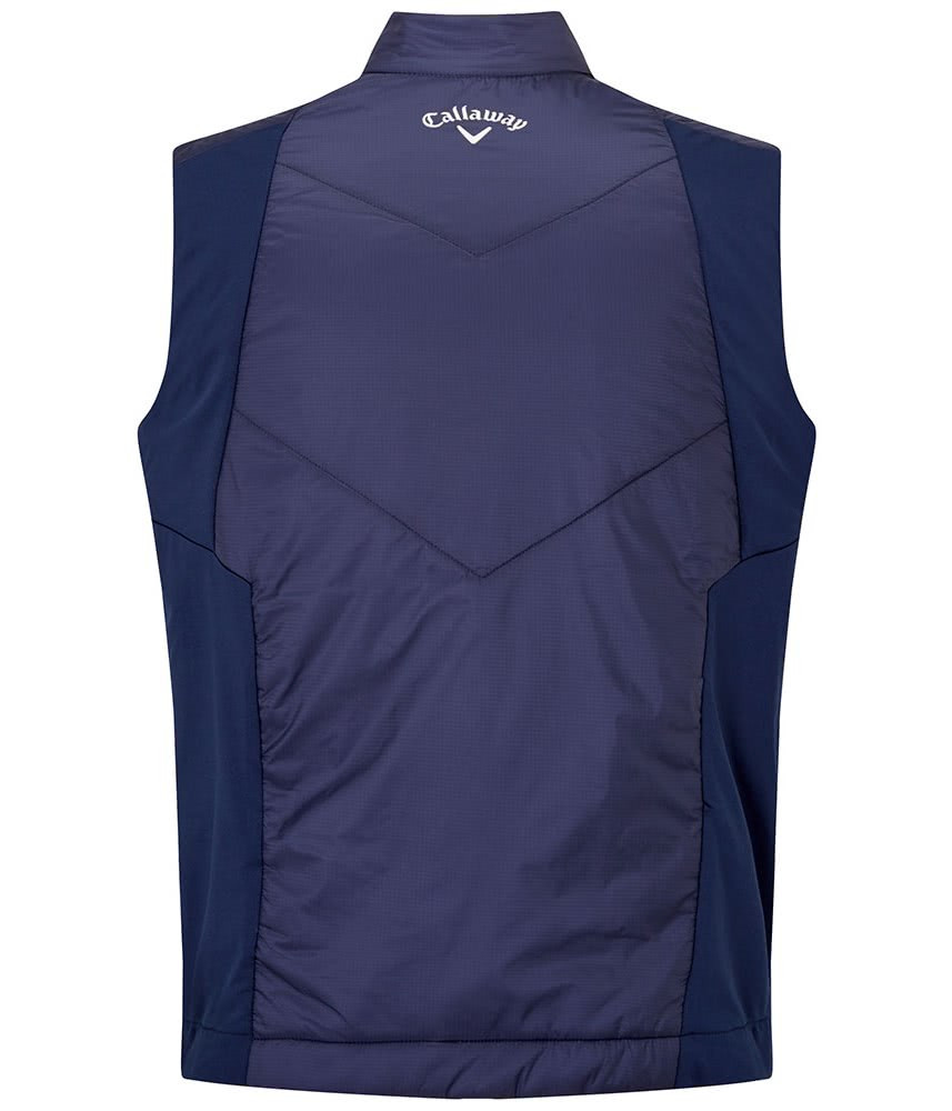 Callaway Golf Mens Chev Puffer Vest Peacoat - London Pro Golf