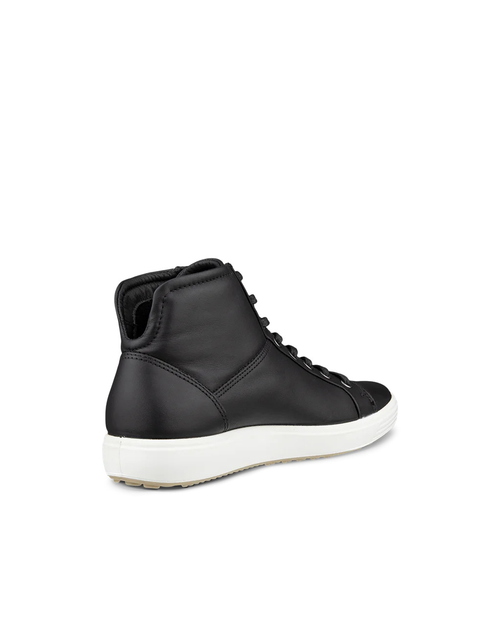 Ecco Women's Soft 7 High Top Trainer Black