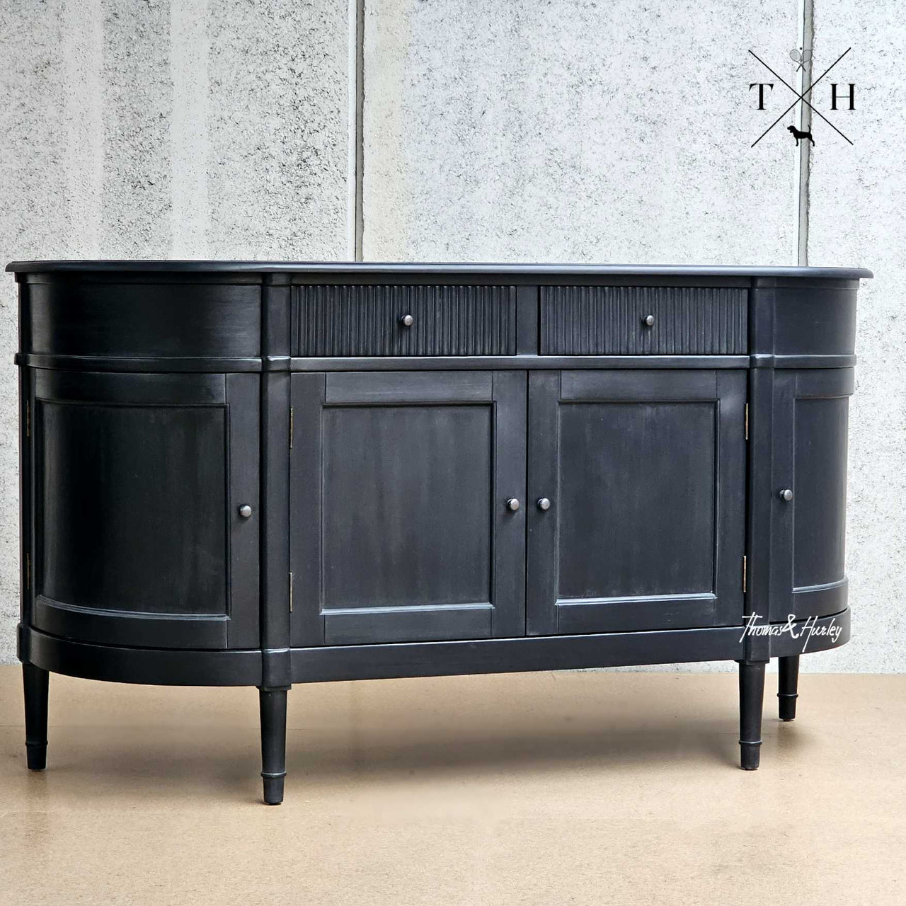 Modern French Louis Petite Buffet Sideboard - Elegant Design with ...
