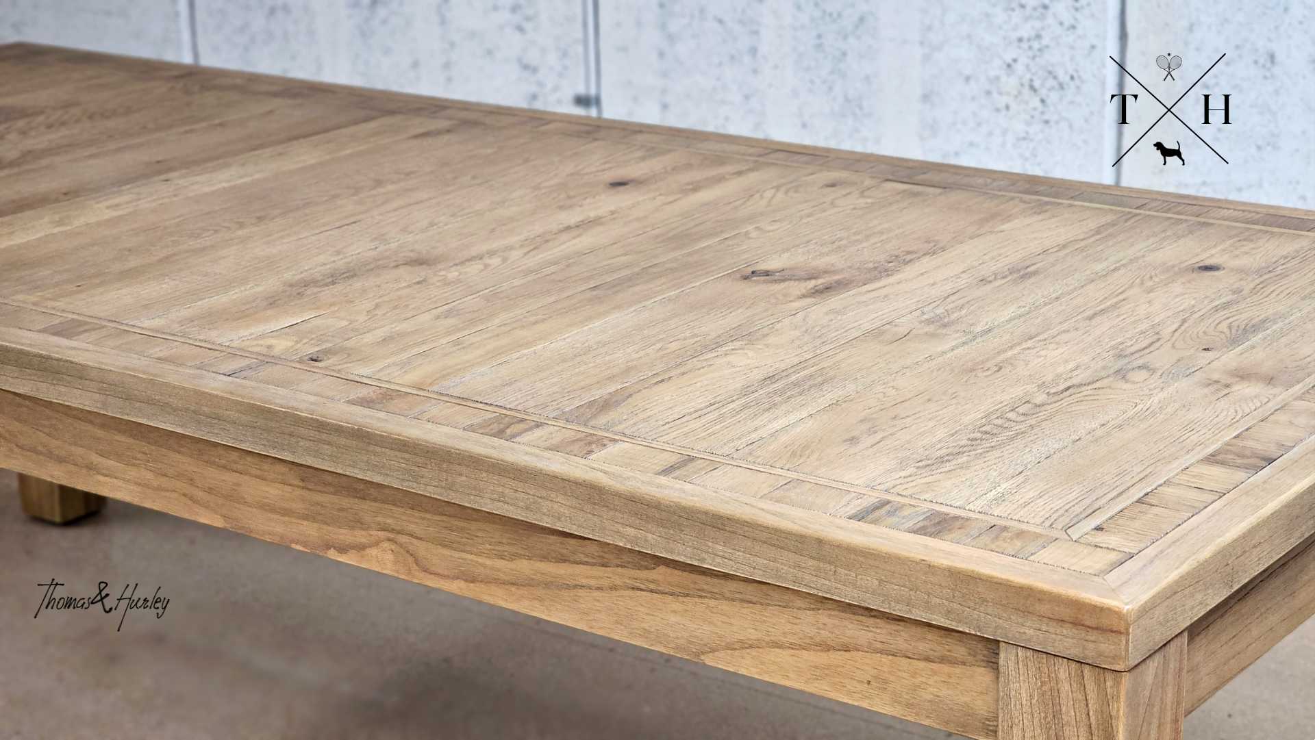 Grand Banquet 350cm Hartford Oak Dining Table - Spacious Contemporary ...