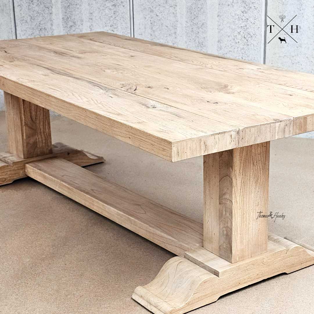 Charlested Oak Dining Table - Unapologetic Beauty | Classic, Sturdy ...