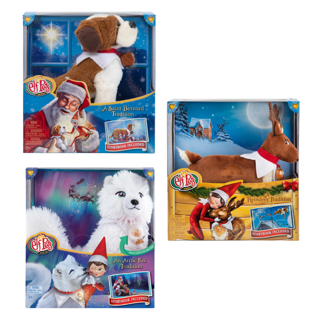 The Elf On The Shelf Elf Pets Saint Bernard | Elf Pets St. Bernard