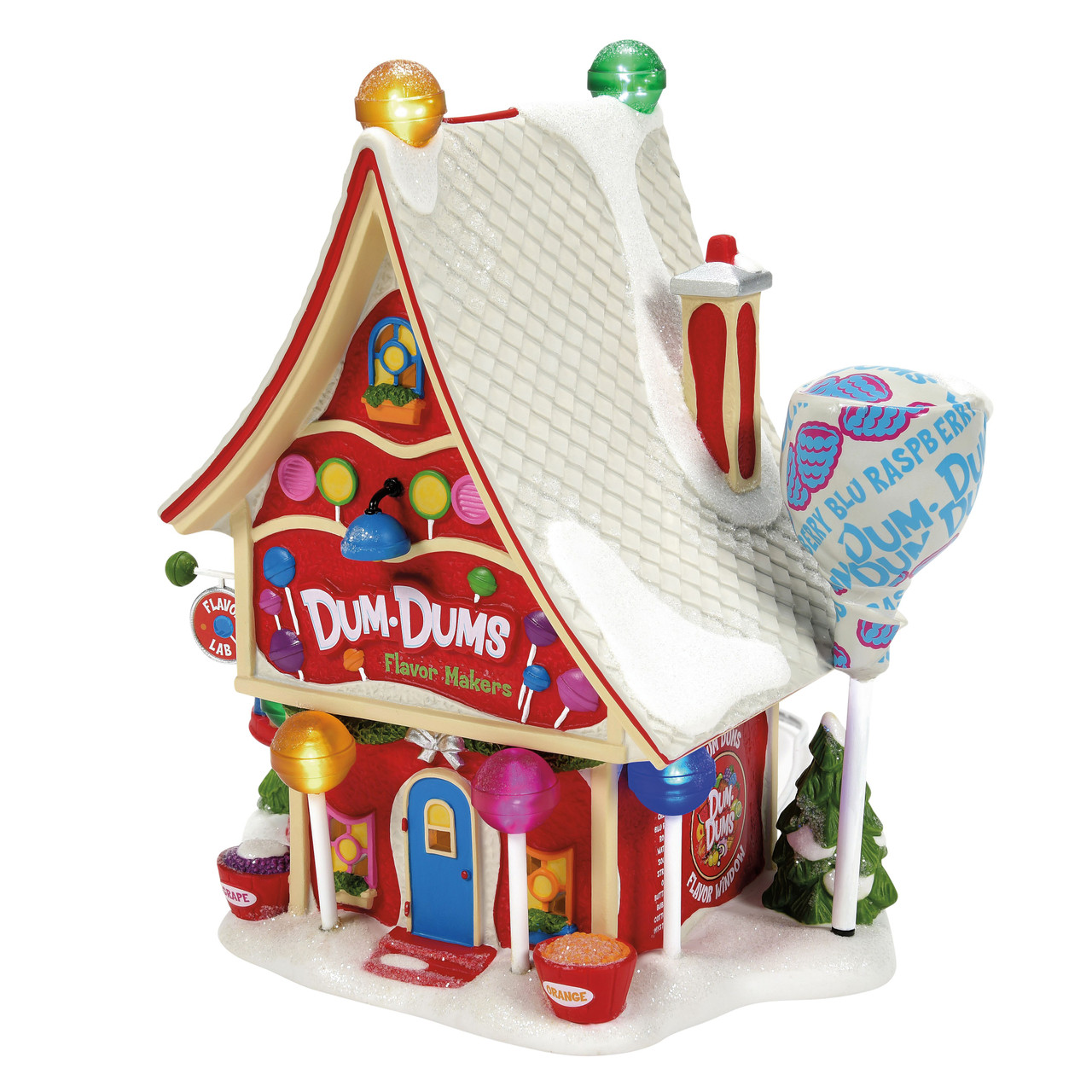 Department 56 The North Pole Village Dum-Dums Flavor Makers Building ...