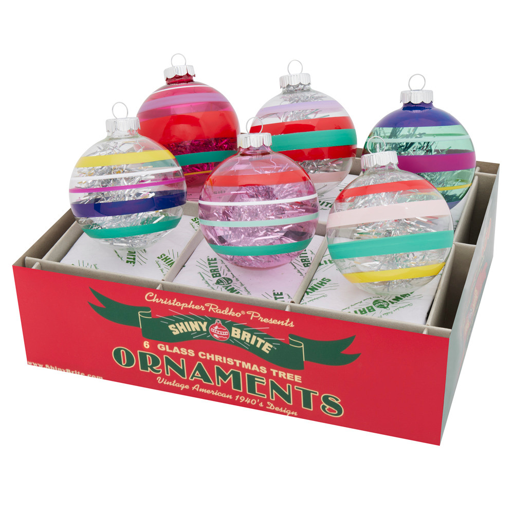 Shiny Brite Christmas Ornaments
