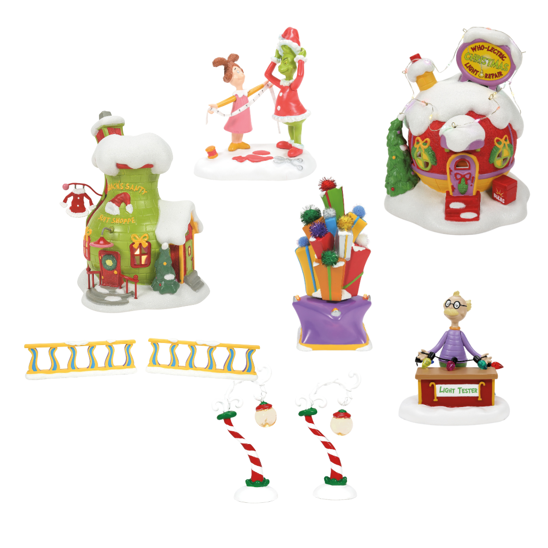 Department 56 Grinch Village | Grinch Decorations