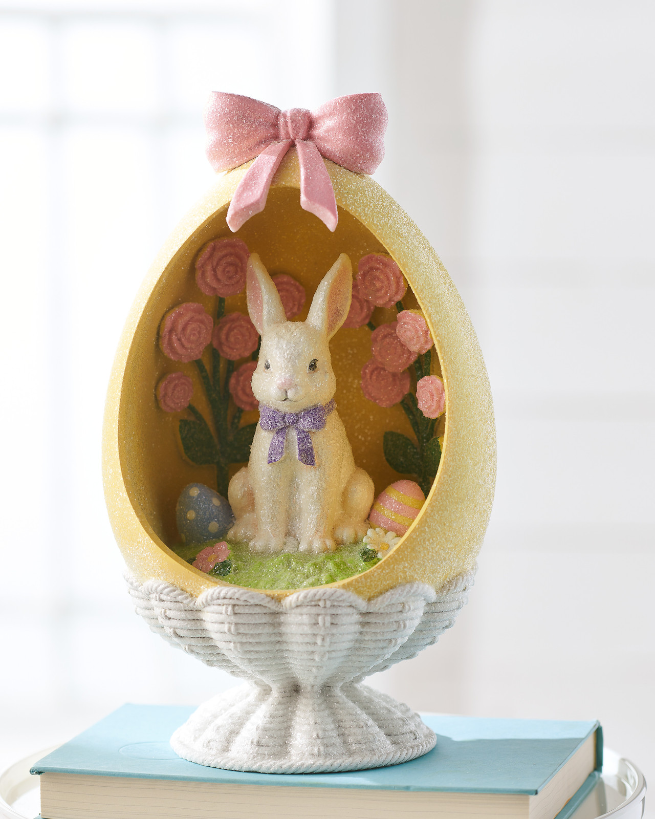 Raz 14" Chocolate Bunny with Egg Basket | Raz Imports | Raz Easter ...