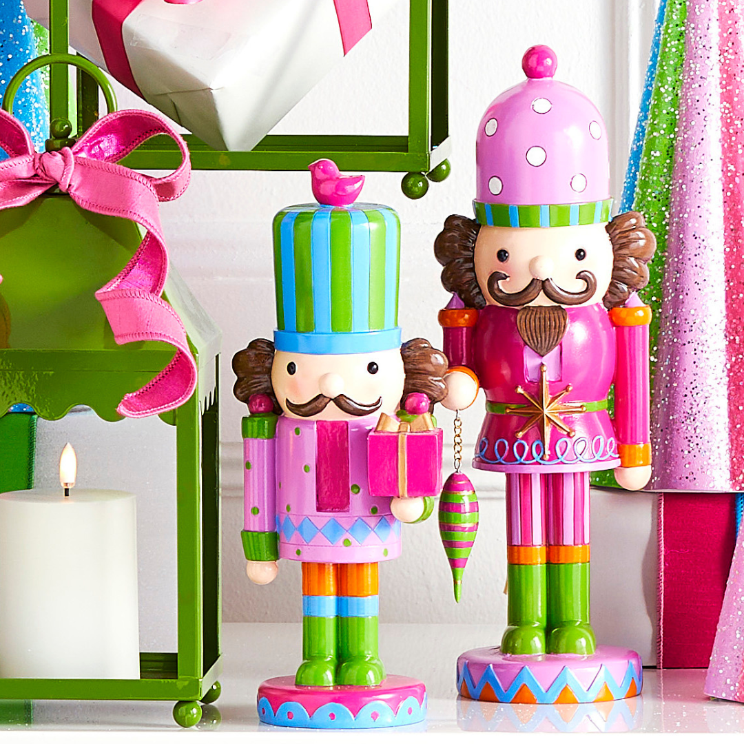 Raz 16" Bright Whimsical Nutcracker Christmas Figure | Raz Imports ...
