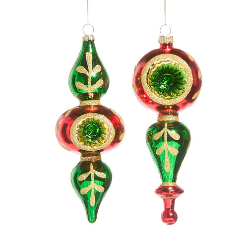 Finial Christmas Ornaments | The Jolly Christmas Shop
