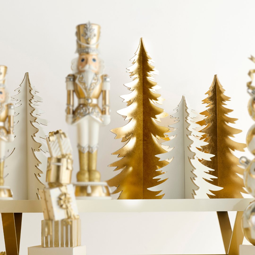 Raz 60" Gold Tree Ornament Display Frames Christmas Decoration | Raz ...