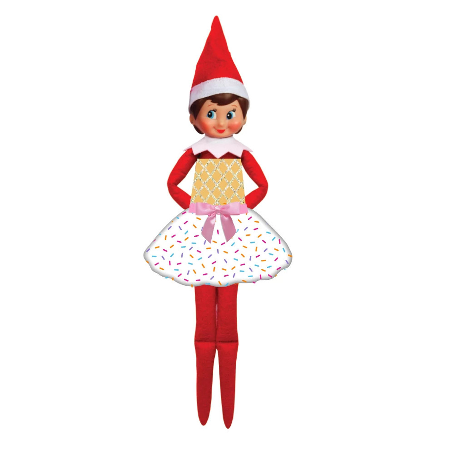 Elf On The Shelf Claus Couture Ice Cream Party Dress Elf On The Shelf